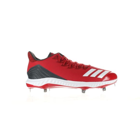 adidas | Shoes | Adidas Mens Icon Bounce Red Baseball Cleats Size 6 ...